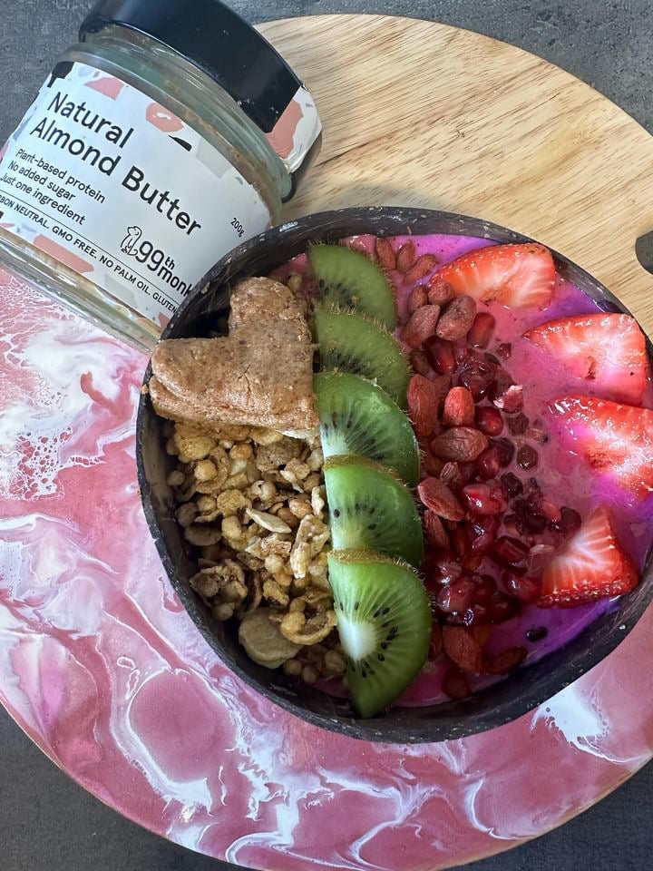A Self-Love Smoothie Bowl – 99th Monkey Natural Australian Nut Butters