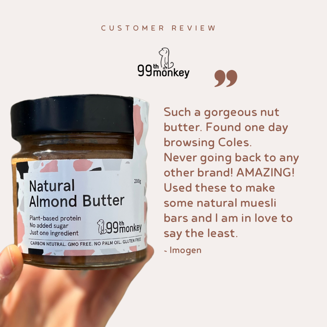 From Coles Find to Monkey Love – 99th Monkey Natural Australian Nut Butters