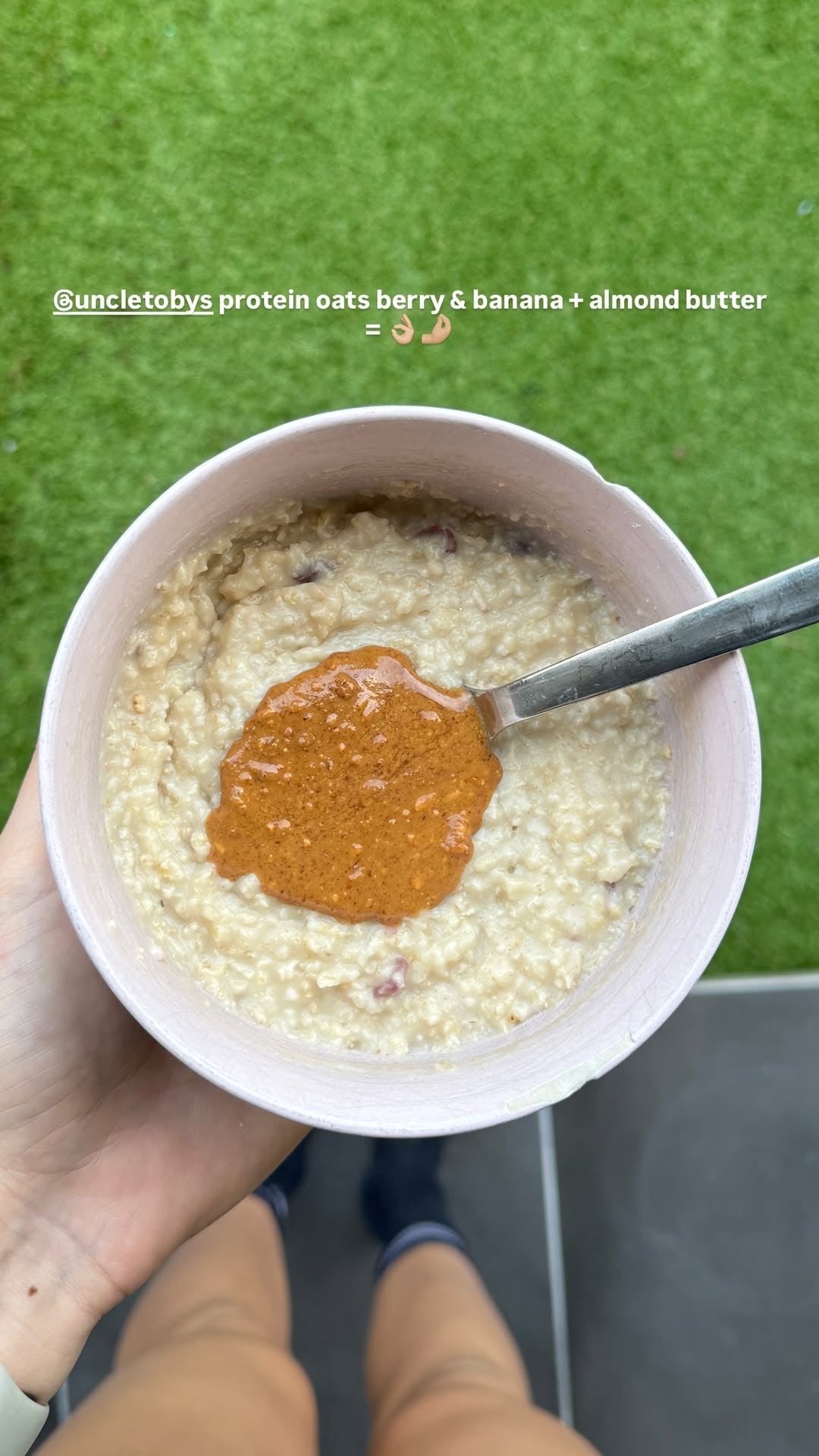 How 99th Monkey Crunchy Almond Butter Transforms Your Microwave Oats i