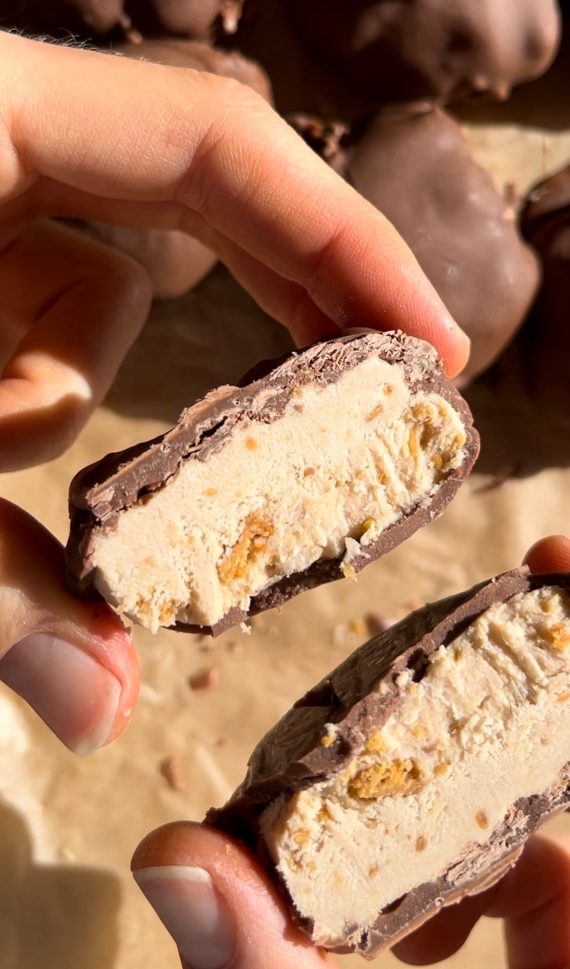 Peanut Butter and Jam Protein Froyo Bites – 99th Monkey Natural ...