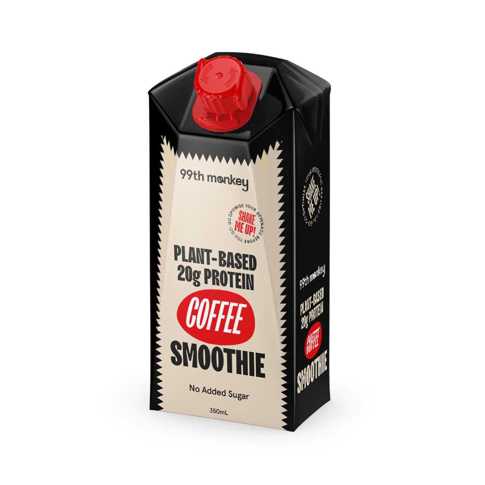 Plant-Based Protein Smoothie - Coffee – 99th Monkey Natural Australian ...