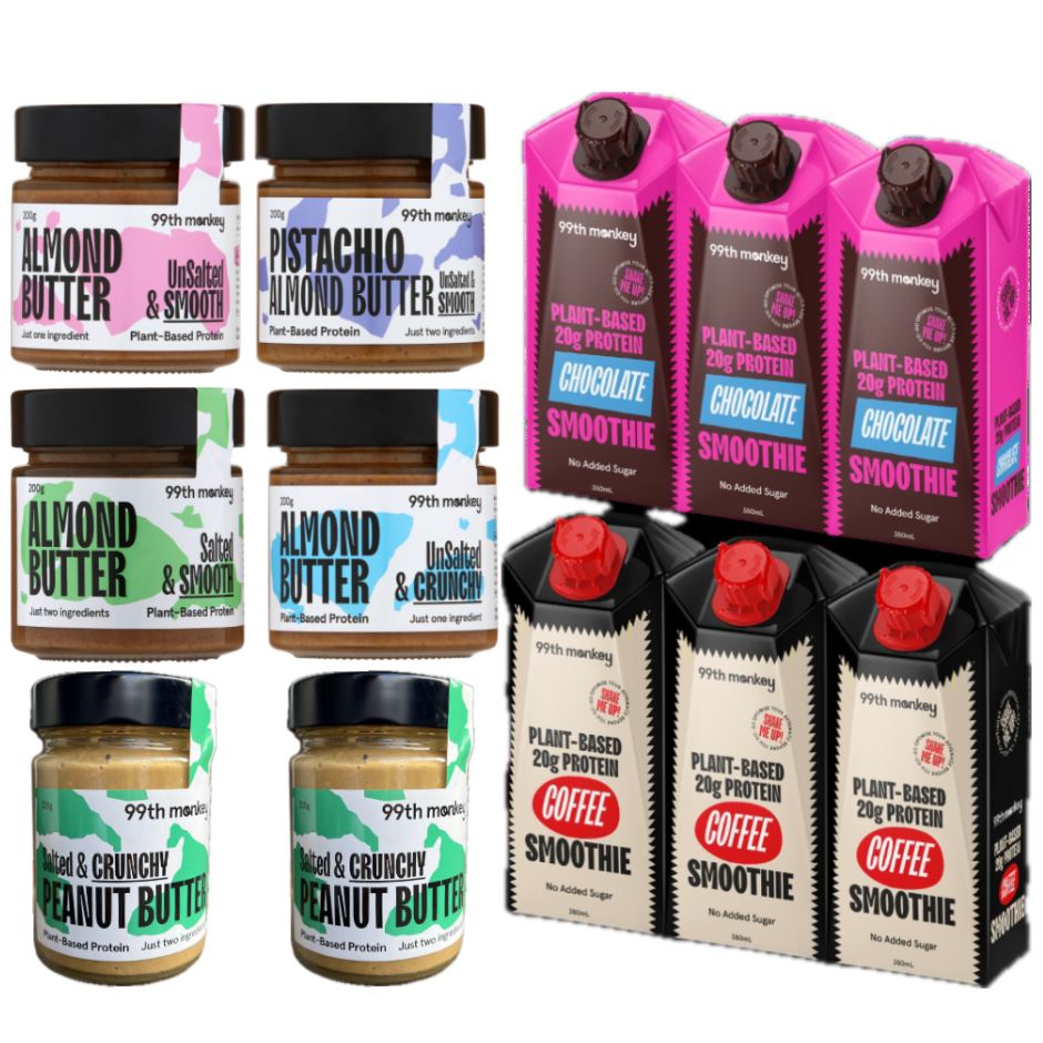 Natural Peanut, Almond & Nut Butter – 99th Monkey